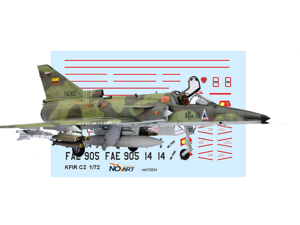 KFIR C2 - Decals (set A)